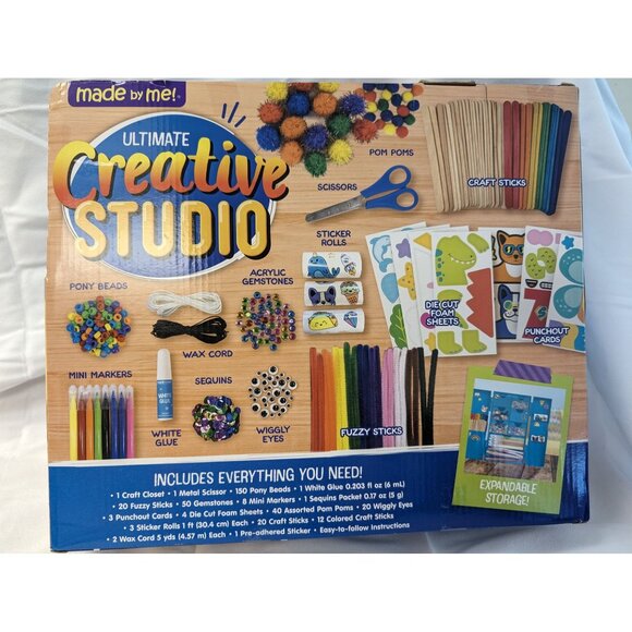 Made by me | Toys | Made By Me Ultimate Creative Studio Set 2 330 Pc ...
